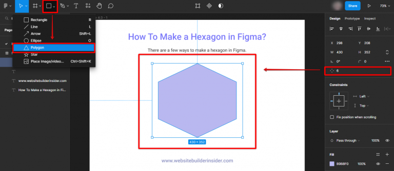 How Do You Make a Hexagon in Figma? - WebsiteBuilderInsider.com