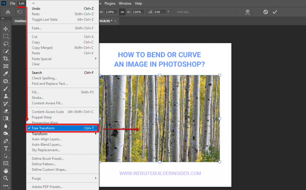How Do I Bend or Curve an Image in Photoshop?