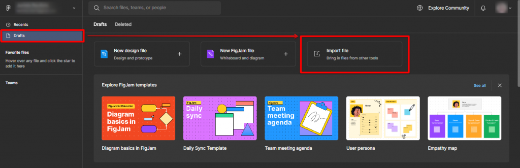 How Do I Move Drafts to Project in Figma? - WebsiteBuilderInsider.com