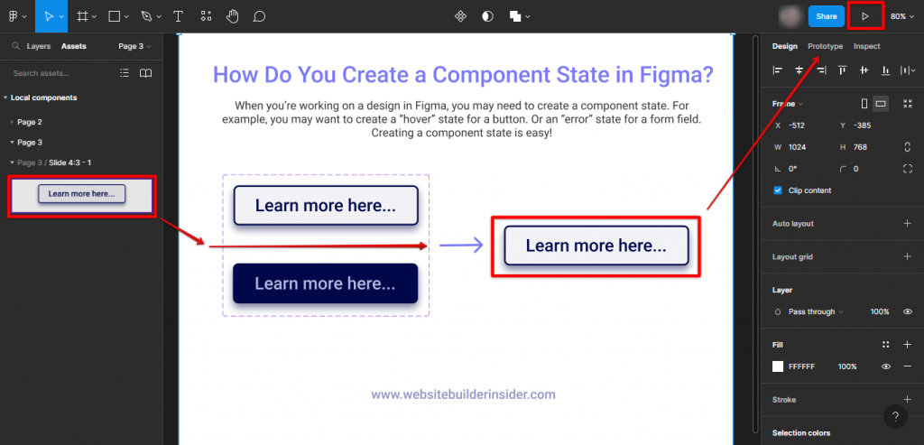 How Do You Create a Component State in Figma? - WebsiteBuilderInsider.com