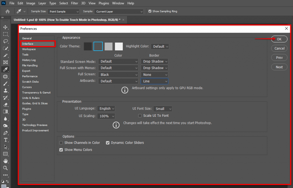 How Do I Enable Touch Mode in Photoshop? - WebsiteBuilderInsider.com