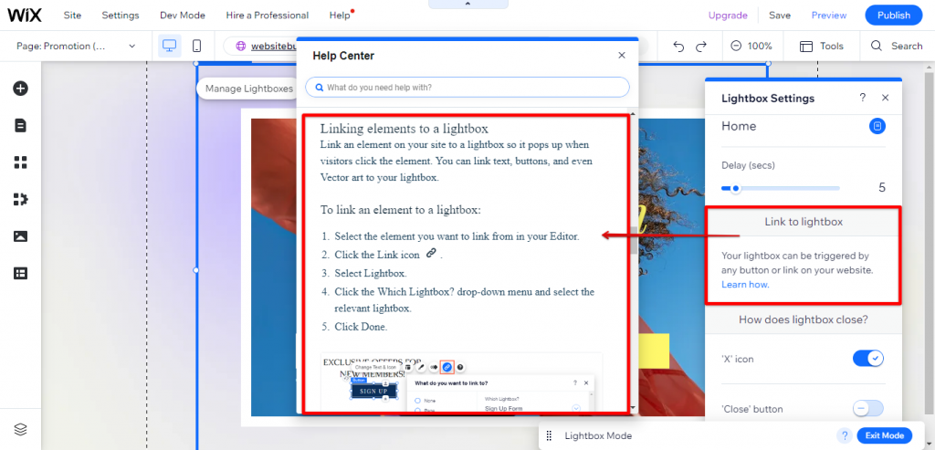 How Do I Create a Pop Up Window in Wix? - WebsiteBuilderInsider.com