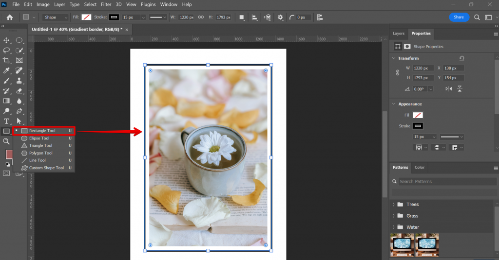 How Do I Create a Gradient Border in Photoshop? - WebsiteBuilderInsider.com