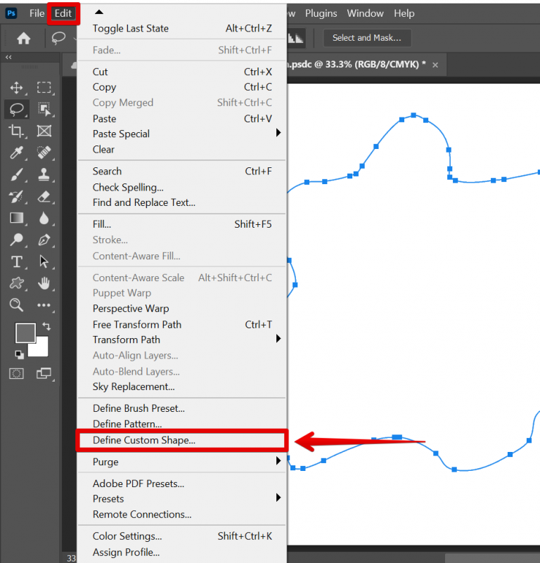How Do I Turn a Shape Into a Path in Photoshop? - WebsiteBuilderInsider.com