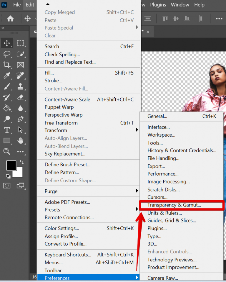 How Do I Get Rid of Transparent Background in Photoshop ...