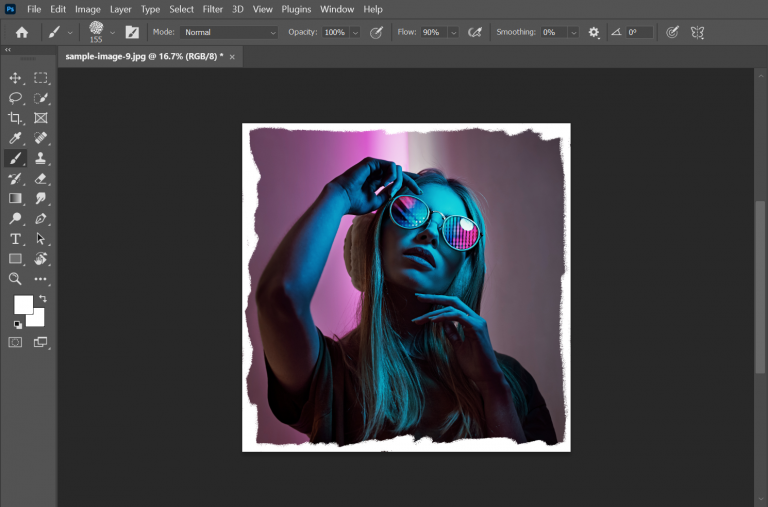 How Do You Roughen Edges in Photoshop? - WebsiteBuilderInsider.com