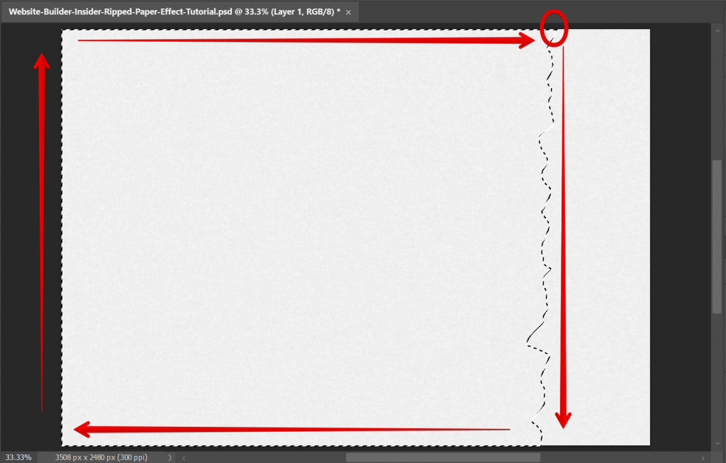 How Do You Make a Ripped Paper Effect in Photoshop ...