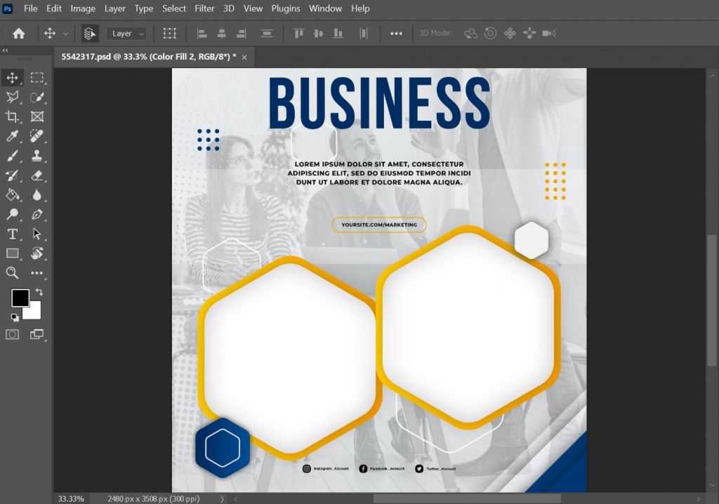How Do I Fill a Selected Area in Photoshop With an Image ...