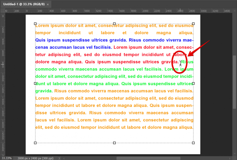 How Do You Go to the Next Line of Text in Photoshop ...