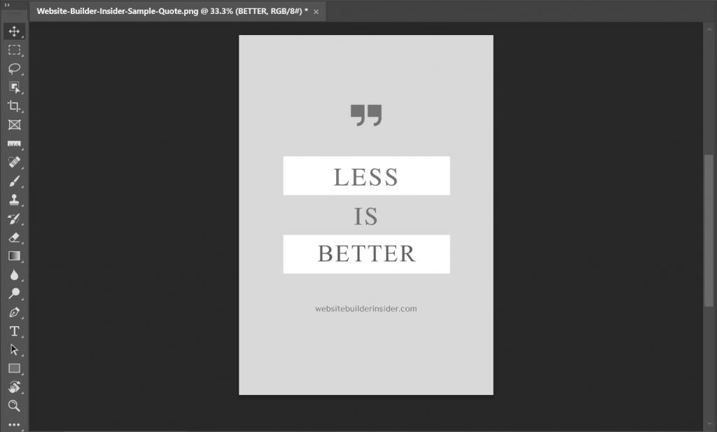 How Do I Edit Text in a PNG File in Photoshop? - WebsiteBuilderInsider.com