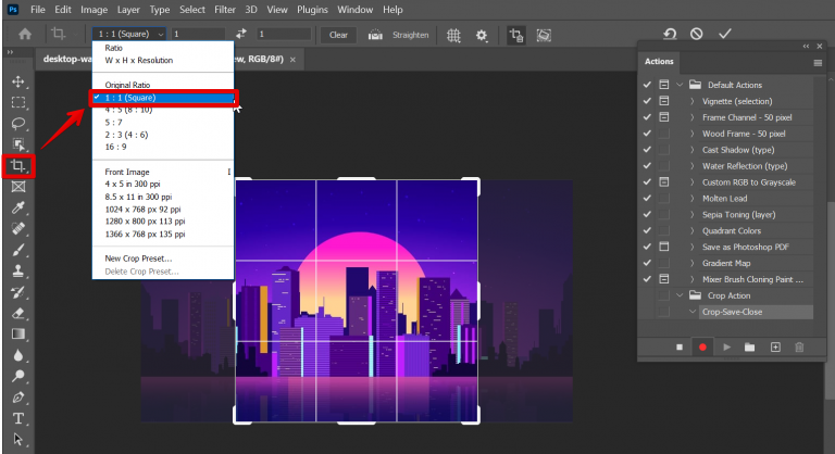 How Do I Crop Multiple Images at Once in Photoshop? - WebsiteBuilderInsider.com