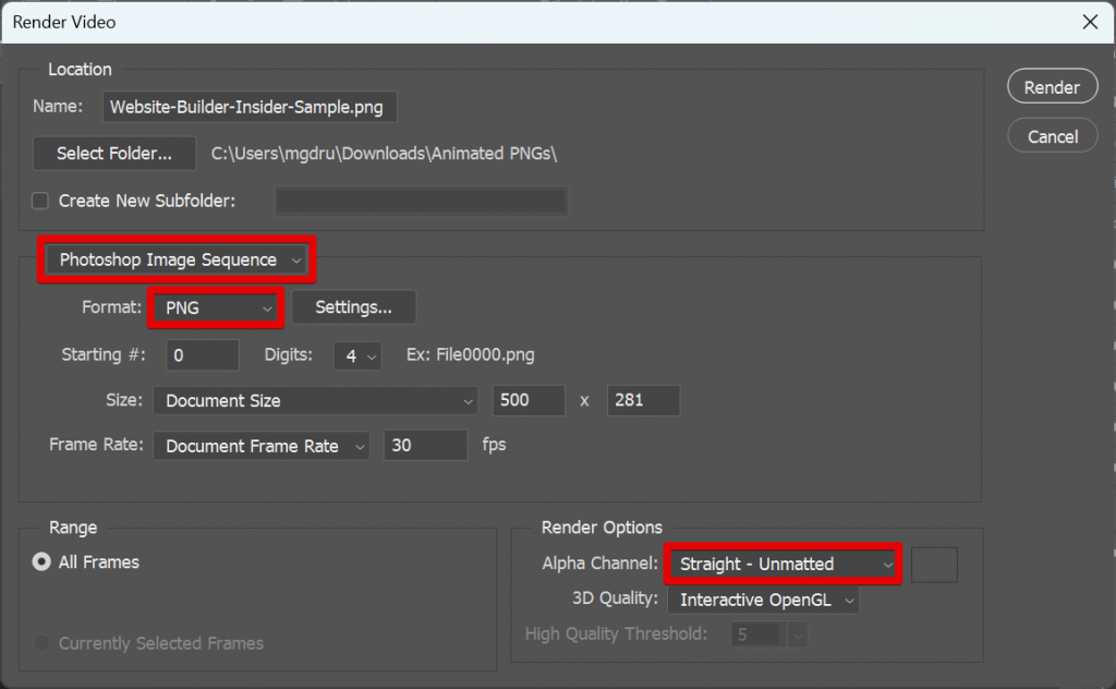How Do I Make an Apng in Photoshop? - WebsiteBuilderInsider.com