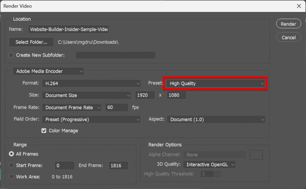 How Do I Resize a Video in Photoshop? - WebsiteBuilderInsider.com