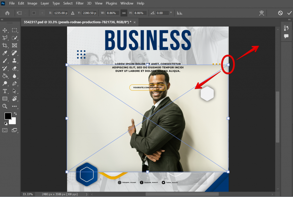 How Do I Fill a Selected Area in Photoshop With an Image ...