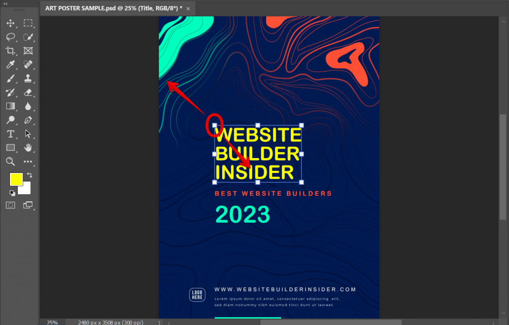 How Do I Select Text Without Background in Photoshop ...