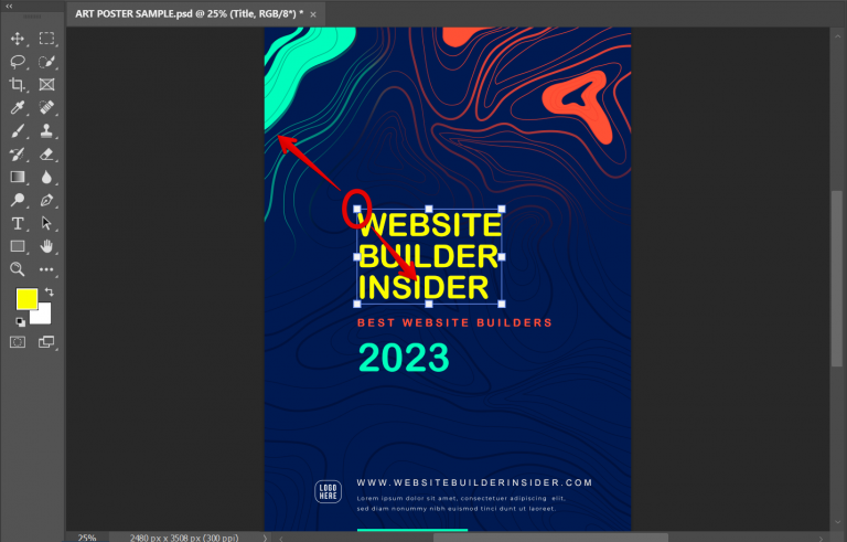 How Do I Select Text Without Background in Photoshop ...