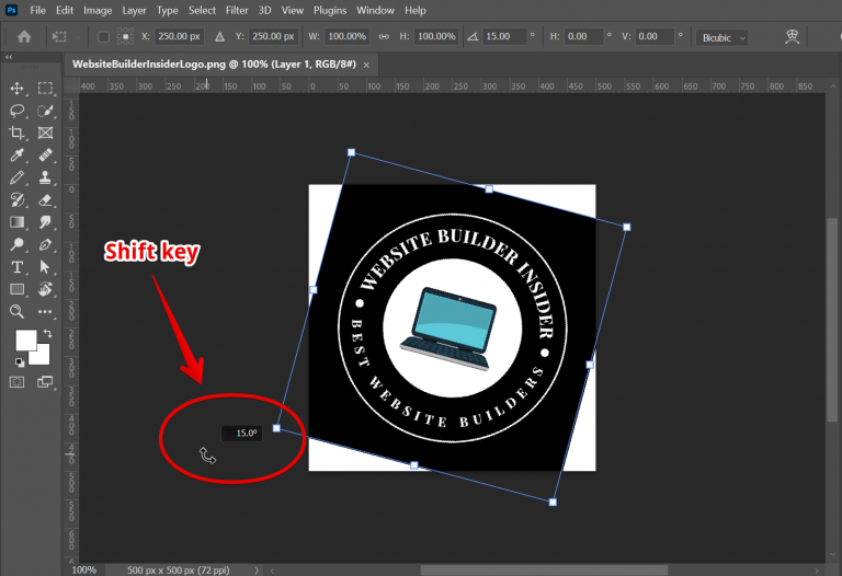 What Is the Shortcut to Rotate in Photoshop? - WebsiteBuilderInsider.com