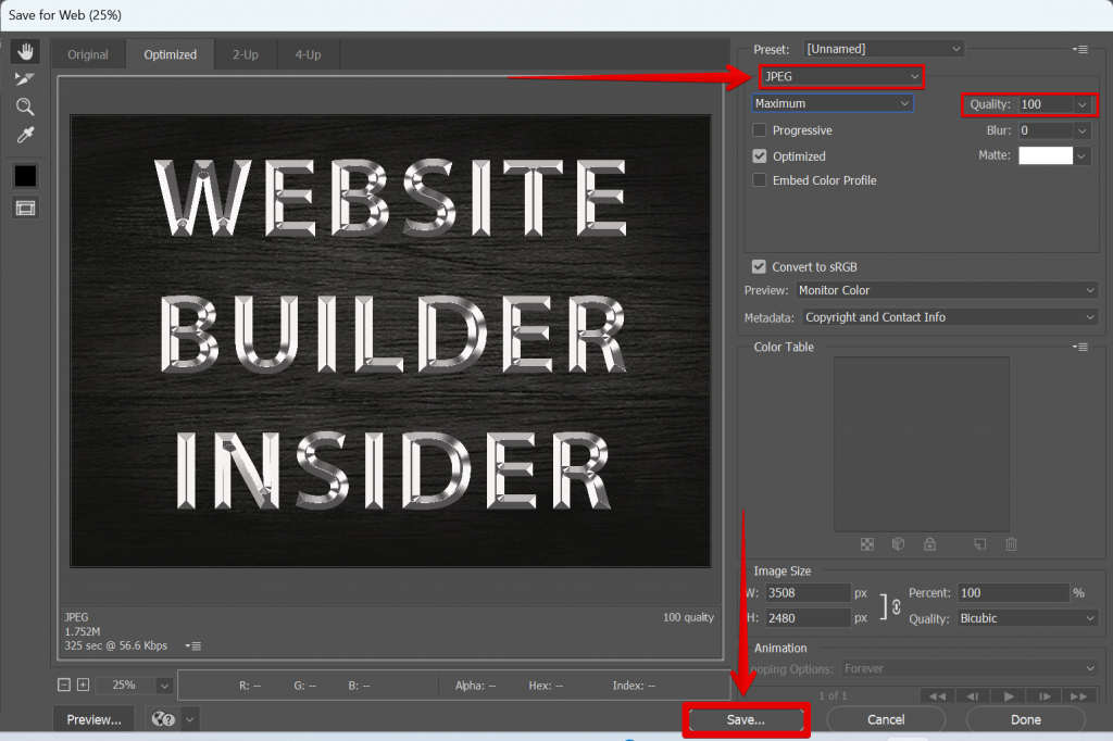 How To Save a Photoshop File as a High Resolution JPEG? [2024 Updated Guide ...