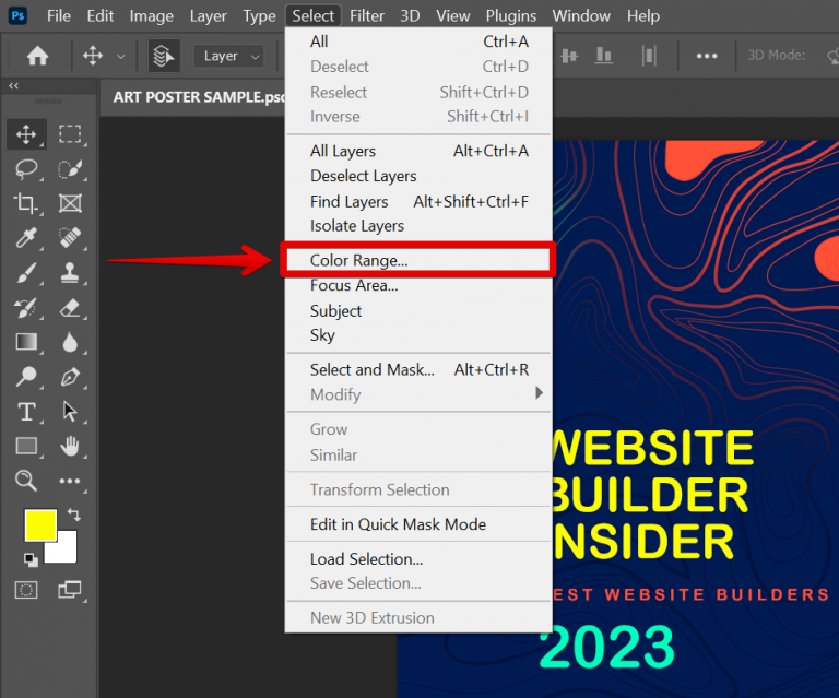 How Do I Select Text Without Background in Photoshop ...