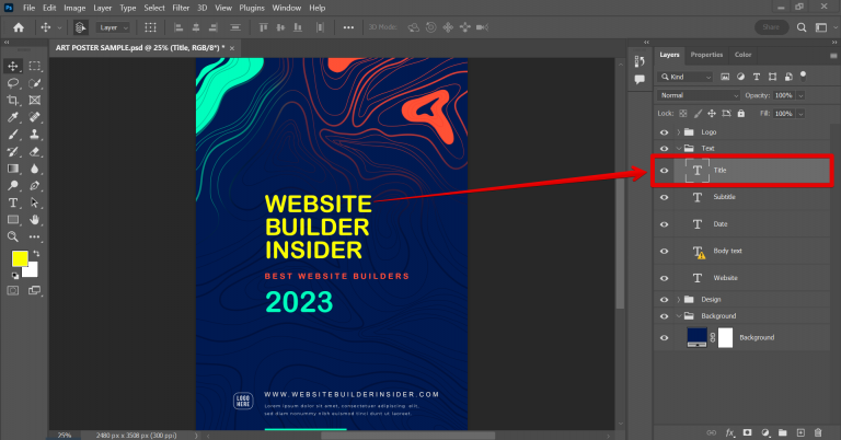 How Do I Select Text Without Background in Photoshop ...
