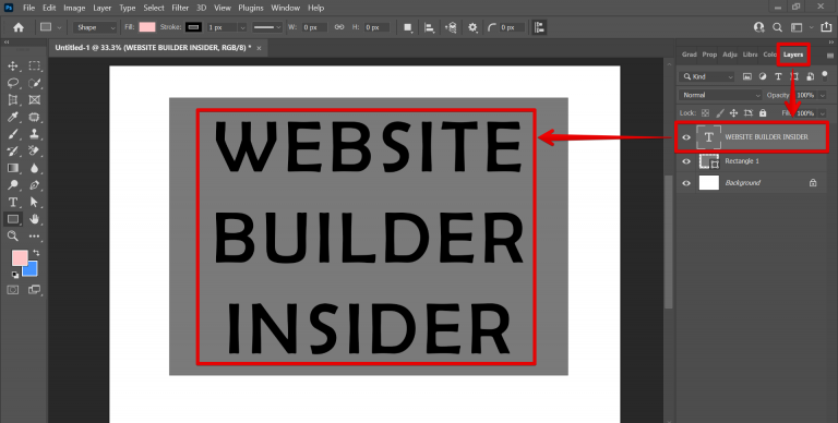 How Do I Make Text Sharper in Photoshop? - WebsiteBuilderInsider.com