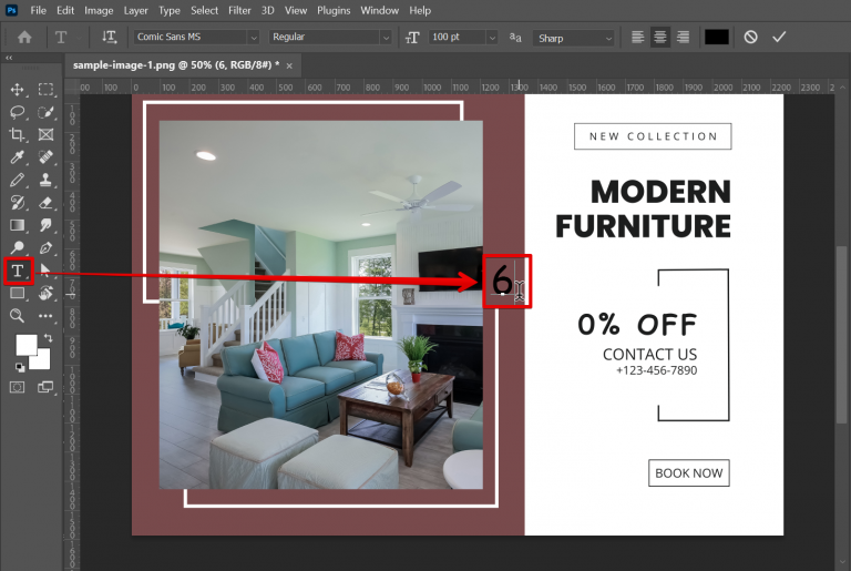 How Do I Change Numbers in Photoshop? - WebsiteBuilderInsider.com