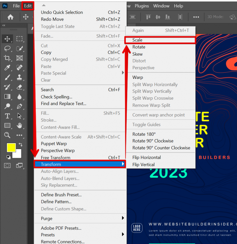 How Do I Select Text Without Background in Photoshop ...