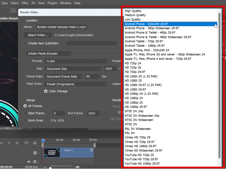 How Do I Resize a Video in Photoshop? - WebsiteBuilderInsider.com