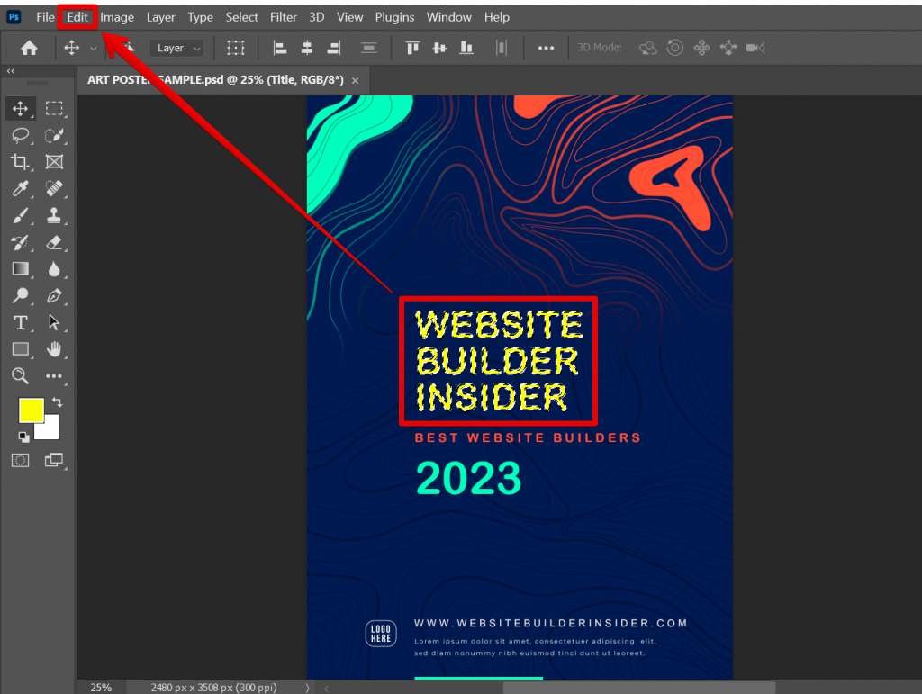 How Do I Select Text Without Background in Photoshop ...