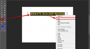 How Do I Cut and Move Text in Photoshop? - WebsiteBuilderInsider.com