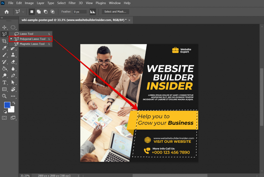 How Do You Select Multiple Objects in Photoshop? - WebsiteBuilderInsider.com