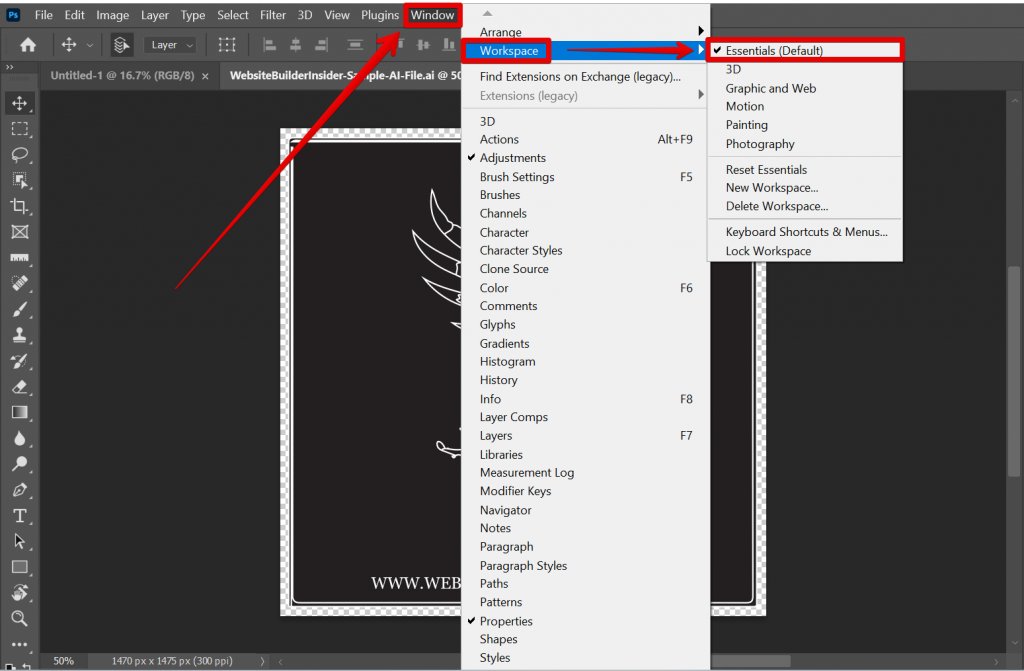 Why Did My Toolbar Disappear in Photoshop? - WebsiteBuilderInsider.com