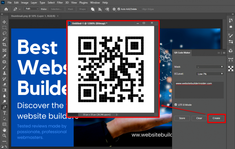 How Do I Create a QR Code in Photoshop? - WebsiteBuilderInsider.com