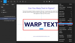 Can You Warp Text in Figma? - WebsiteBuilderInsider.com