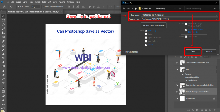Can Photoshop Save as Vector? - WebsiteBuilderInsider.com