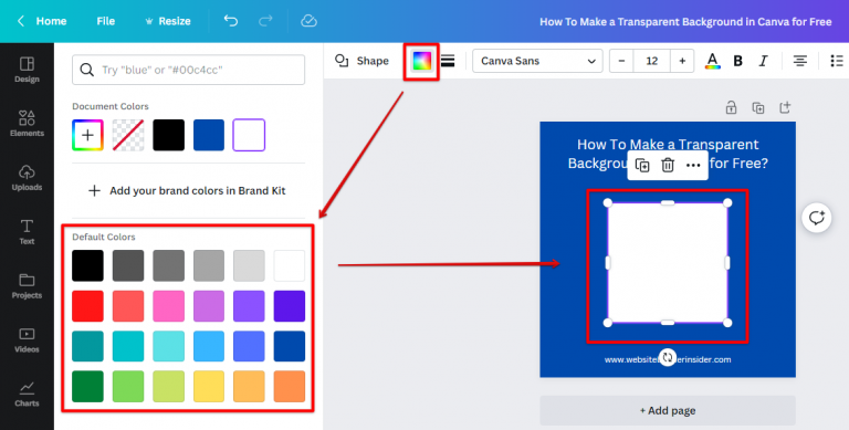 How Do I Make a Transparent Background in Canva for Free ...