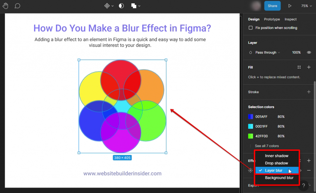 How Do You Make a Blur Effect in Figma? - WebsiteBuilderInsider.com