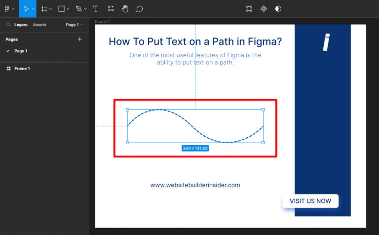 How Do You Put Text on a Path in Figma? - WebsiteBuilderInsider.com