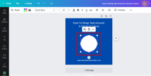 How Do I Wrap Text Around a Circle in Canva? - WebsiteBuilderInsider.com