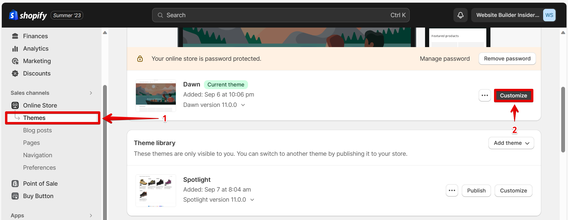 How Do I Add Custom CSS and JS in Shopify? - WebsiteBuilderInsider.com