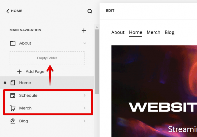 How Do I Add a Drop Down Menu in Squarespace? - WebsiteBuilderInsider.com