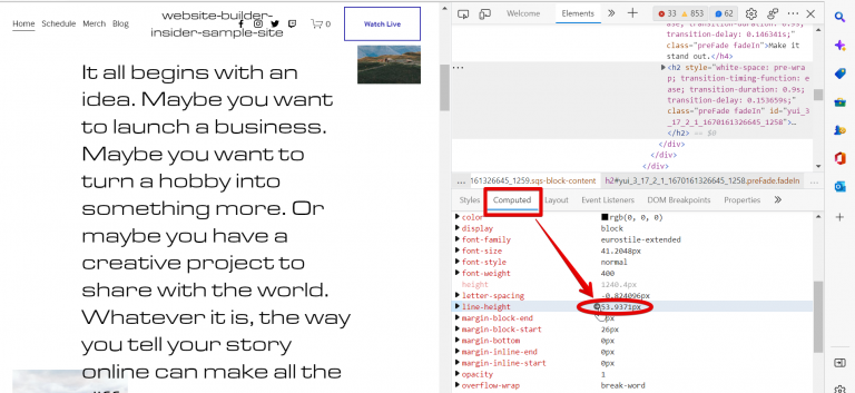 Guide to Changing Line Spacing in Squarespace - WebsiteBuilderInsider.com