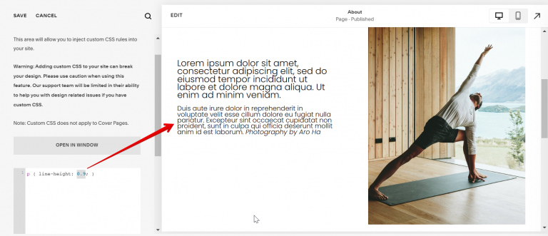 How Do I Change Line Spacing in Squarespace? - WebsiteBuilderInsider.com
