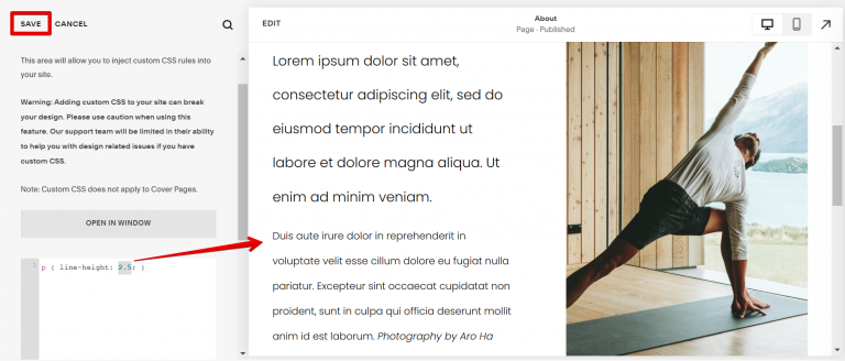How Do I Change Line Spacing in Squarespace? - WebsiteBuilderInsider.com