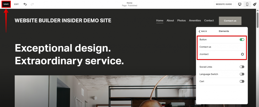 How Do I Change the Header Button in Squarespace? - WebsiteBuilderInsider.com