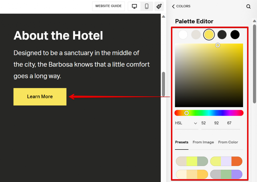 Can You Change the Color of a Button on Squarespace ...