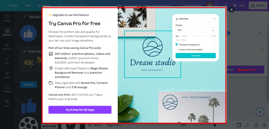 Why Is Canva Not Letting Me Download? - WebsiteBuilderInsider.com