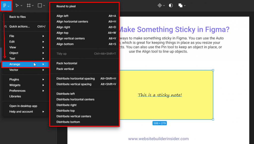 Can You Make Something Sticky in Figma? - WebsiteBuilderInsider.com