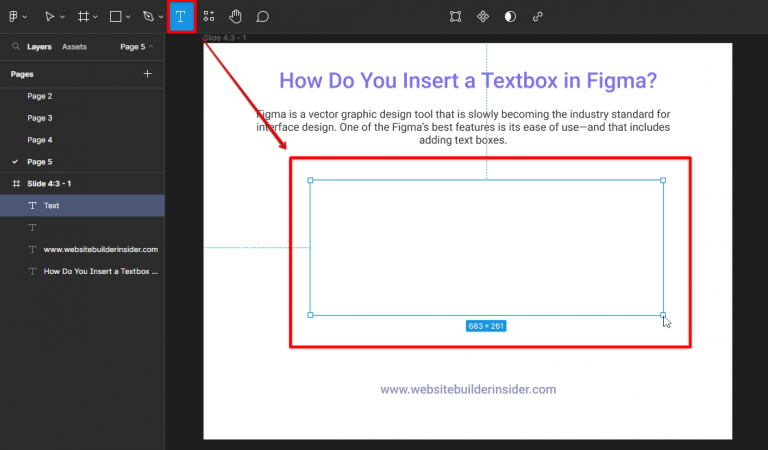 How Do You Insert a Textbox in Figma? - WebsiteBuilderInsider.com