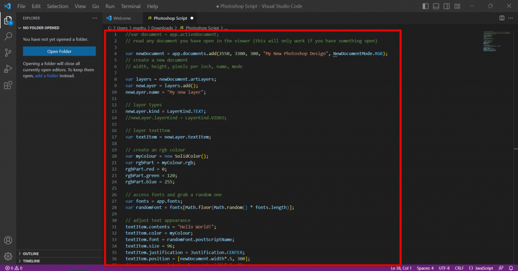 How Do I Create a Script in Photoshop? - WebsiteBuilderInsider.com